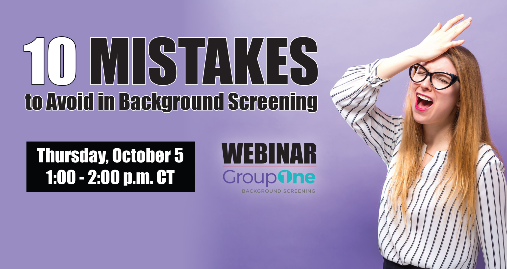 Avoid the land mines – “10 Mistakes to Avoid” in one week! | GroupOne ...